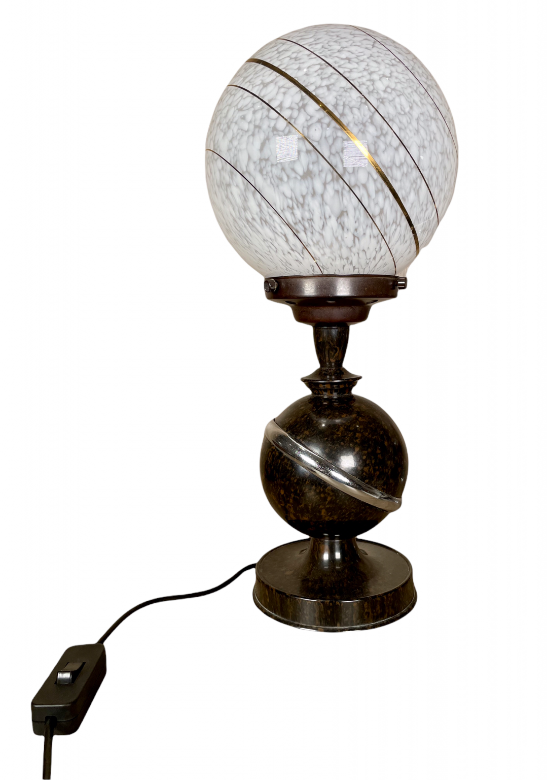 Art Deco Bakelite Lamp - Poirot Art Deco Furnishings
