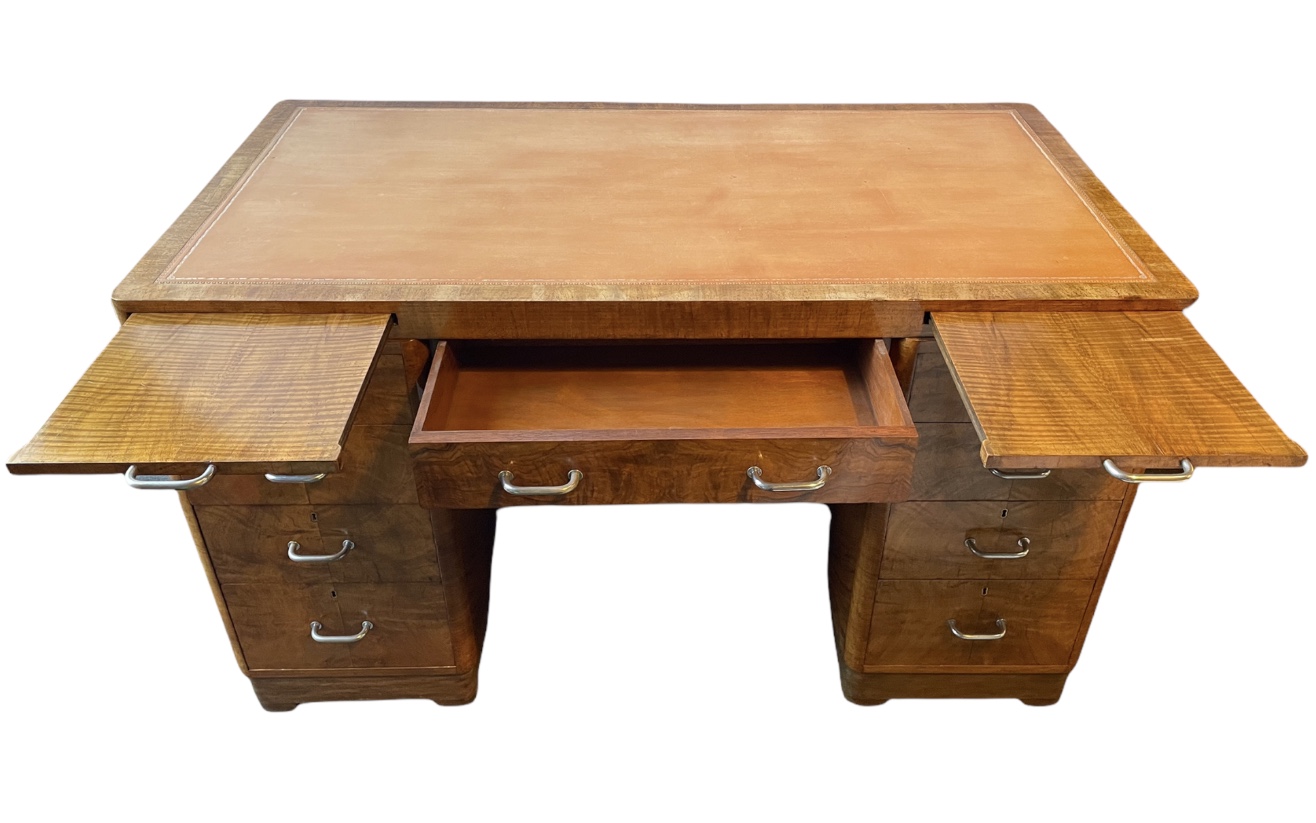 Art Deco Desk - Poirot Art Deco Furnishings
