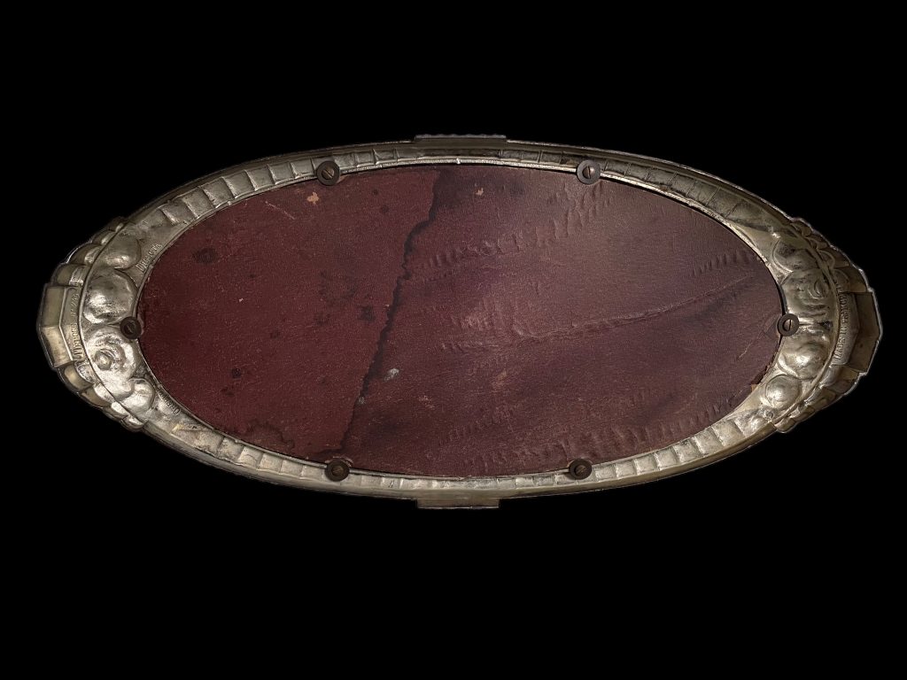 Art Deco French Oval Tray - Poirot Art Deco Furnishings