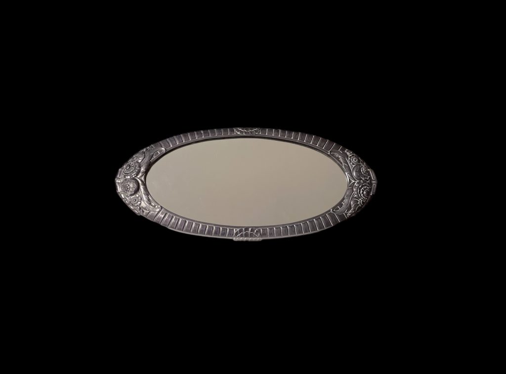 Art Deco French Oval Tray - Poirot Art Deco Furnishings